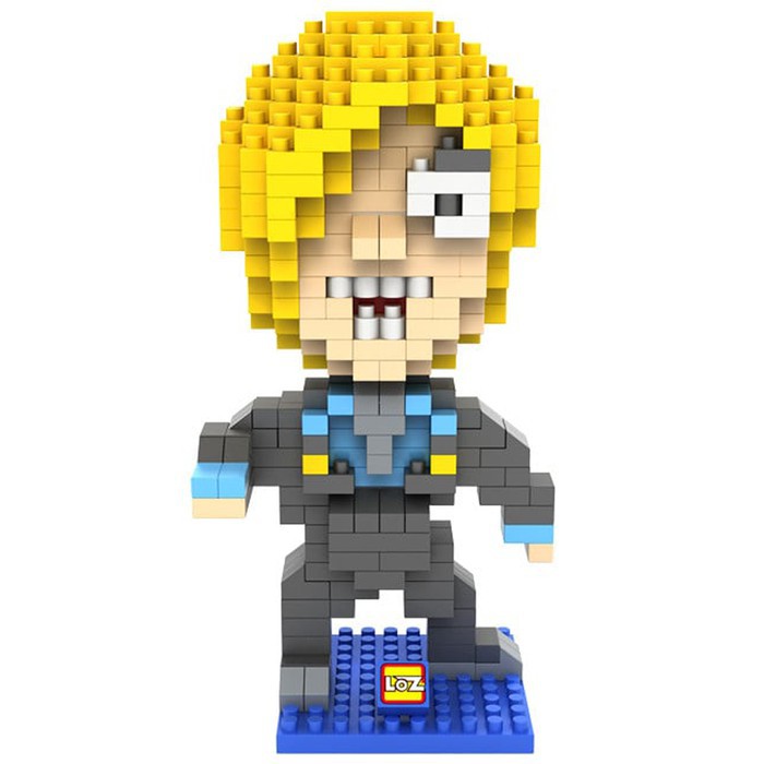 Jual MAINAN KOLEKSI BRICKS LOZ BLOCKS 9823 KARAKTER SANJI ONE PIECE ...