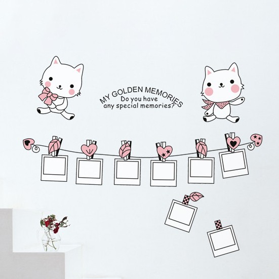 Jual Frame Bingkai Foto Kucing AY852 - Wallstiker Dinding Kamar Tidur ...