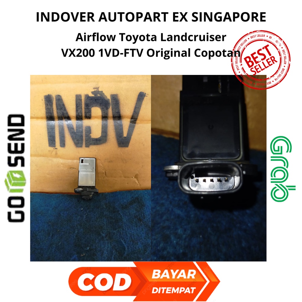 Jual Airflow Toyota Landcruiser Diesel VX200 1VD-FTV Original Copotan | Shopee Indonesia