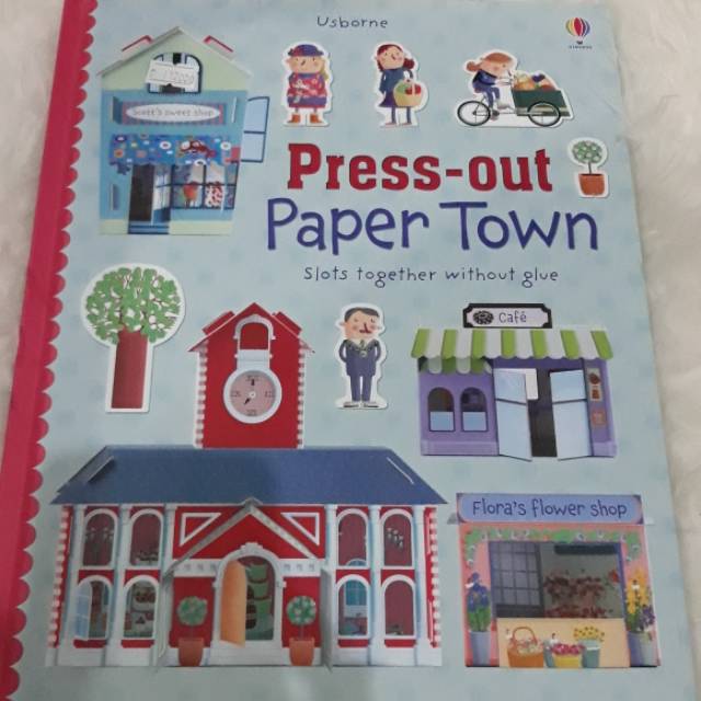 Jual usborne press out paper town | Shopee Indonesia
