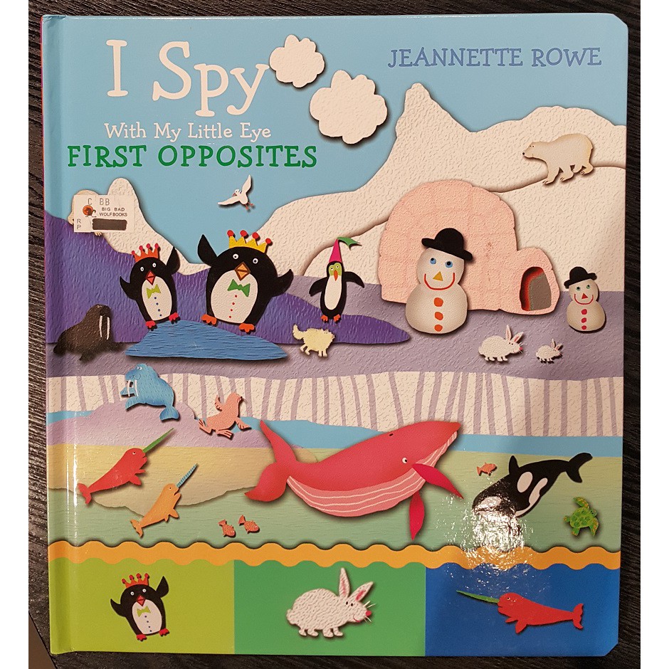Jual I Spy with My Little Eye First Opposites | Shopee Indonesia