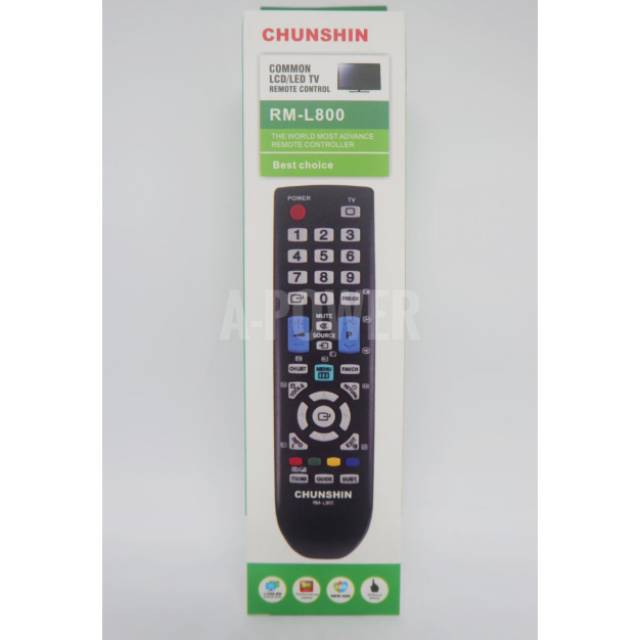 Jual Chunshin - Remote TV Samsung | 800 (langsung pakai) | Shopee Indonesia