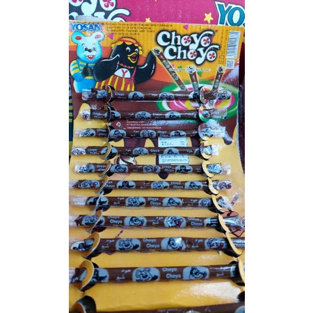 Jual Choyo-Choyo Stix Coklat Jadul Yosan (Gratis Gelas Cantik) | Shopee ...