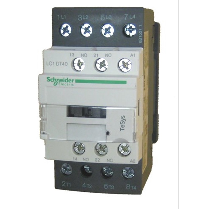 Jual SCHNEIDER CONTACTOR 4 POLE 4NO 40A 48VAC LC1DT40E7 | Shopee Indonesia