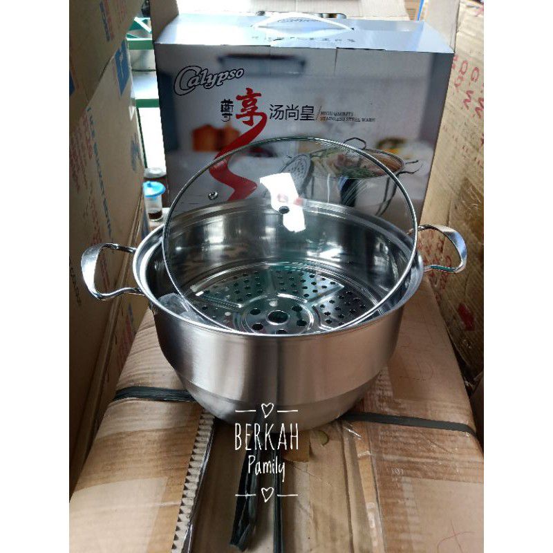 Jual Panci Langseng/steamer calypso 24cm | Shopee Indonesia