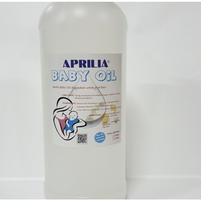 Jual APRILIA baby oil 1000ml | Shopee Indonesia