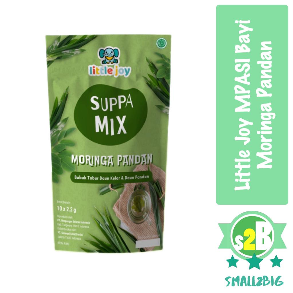 Jual (Exp 30/06/23) Little Joy MPASI Bayi BB Booster Bubuk Tabur Gizi Suppa Mix - Moringa Pandan ...