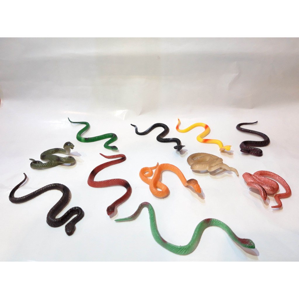 Jual Mainan Ular Mini Reptiles 11pcs | Shopee Indonesia