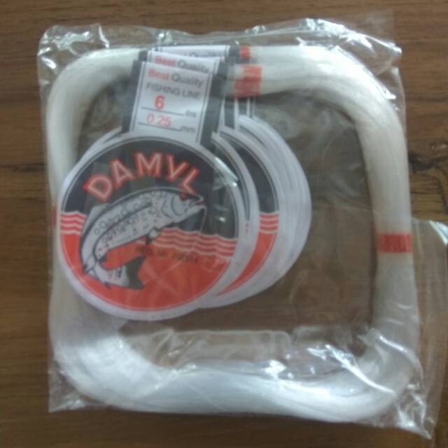 Jual SENAR DAMIL PUTIH 4-30lb DAMYL 300M | Shopee Indonesia