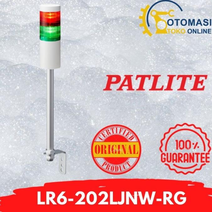 Jual PATLITE SIGNAL TOWER LIGHT LR6-202LJNW-RG | Shopee Indonesia
