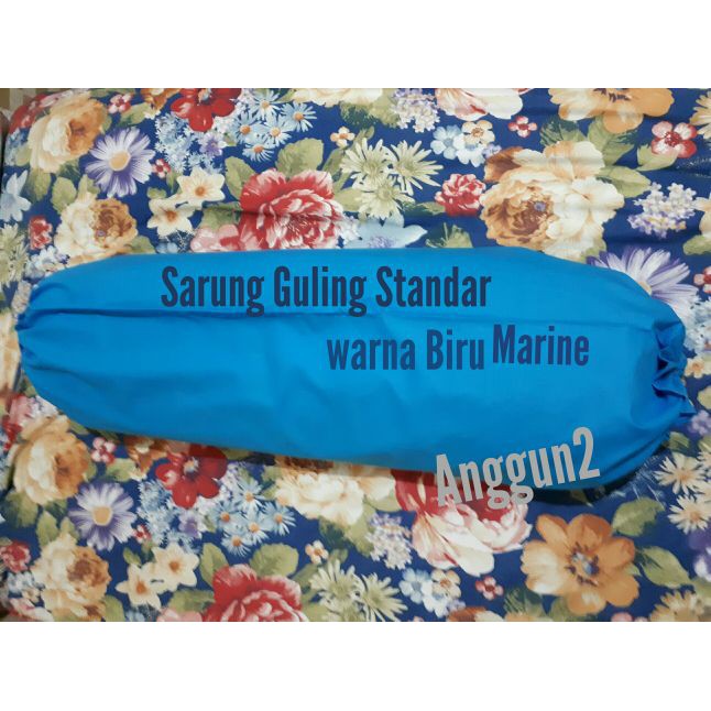 Jual Promo Sarung Guling Standar Polos warna Biru Marine. Tosca. Pink ...