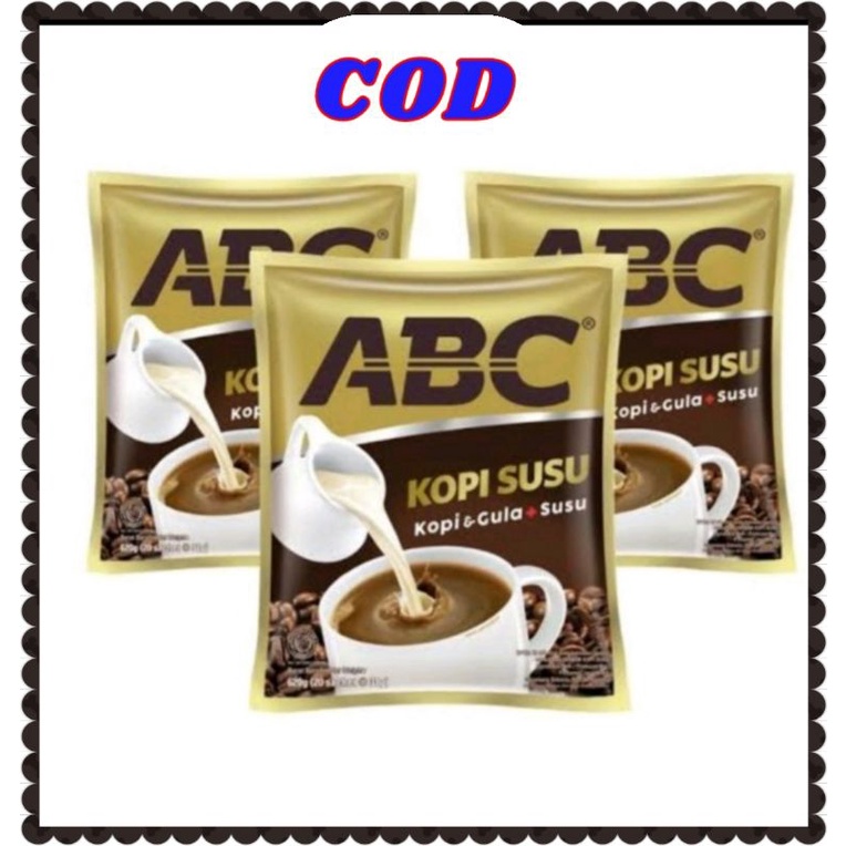 Jual KOPI ABC SUSU/KOPI SUSU ABC SACHET 31gr RENCENG (ISI 10 sachet) | Shopee Indonesia