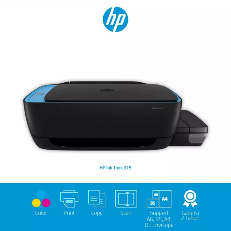 Jual HP 319 All In One Printer Print Copy Scan Ink Tank Multifunction ...