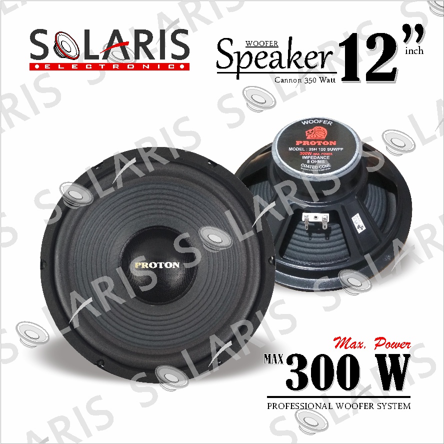 Jual WOOFER 12 INCH High Quality PROTON PRO 30H 120 SRW 38B ORIGINAL ...