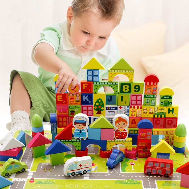Jual Gstar Mainan Pendidikan Anak-anak Kota Blok Bangunan Mainan ...