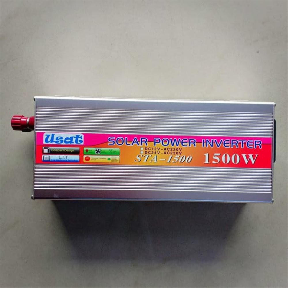 Jual Solar Power Inverter 12v 1500 Watt With Buzzer STA-1500 Usat Bagus ...