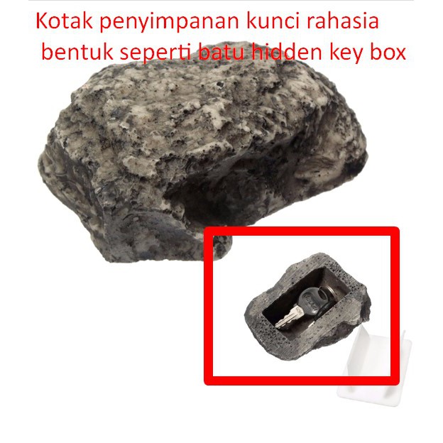 Jual Kotak penyimpanan kunci rahasia bentuk seperti batu hidden key box ... Jual Kotak penyimpanan kunci rahasia bentuk seperti batu hidden key box ...