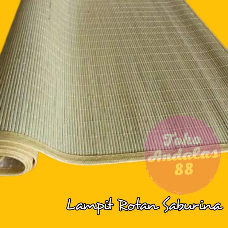 Jual 70x120 Cm TIKAR LAMPIT ROTAN Sajadah Saburina | Shopee Indonesia