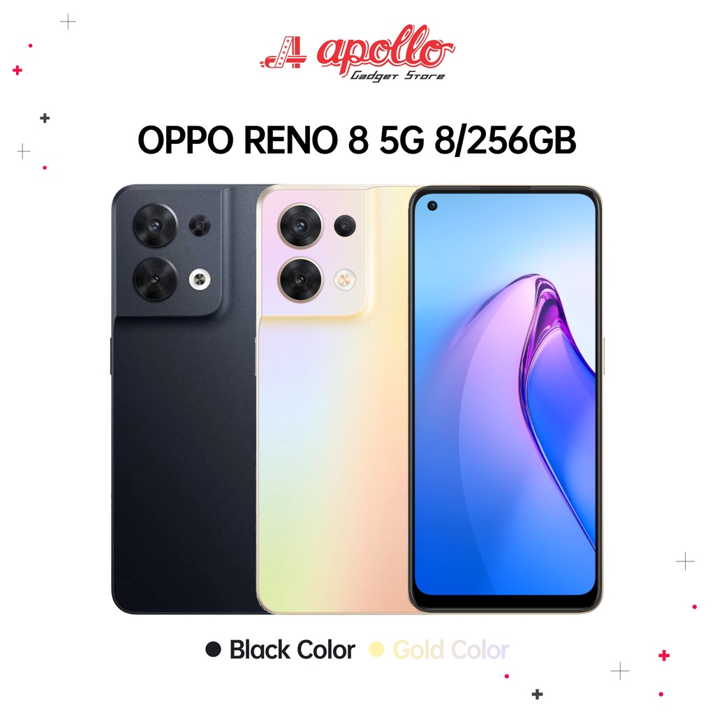 Jual Oppo Reno 8 5G 8/256GB Garansi Resmi Indonesia | Shopee Indonesia