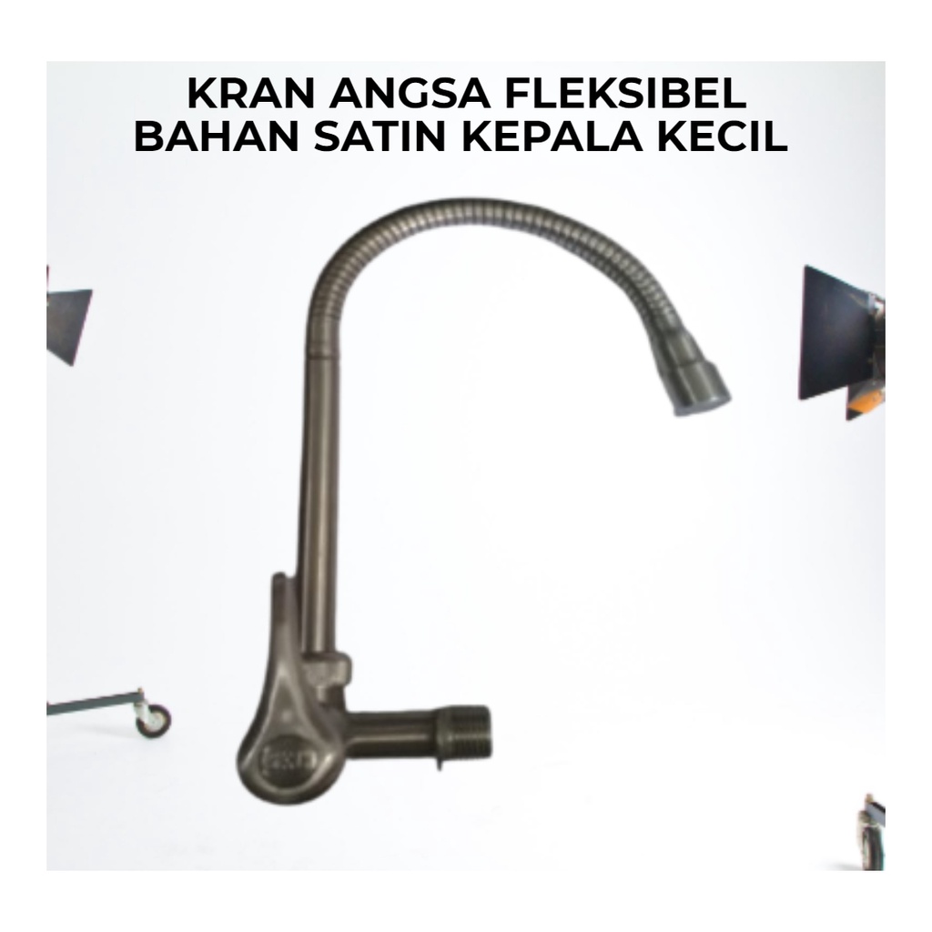 Jual KRAN/KERAN ANGSA FLEXIBEL BAHAN SATIN KEPALA KECIL | Shopee Indonesia