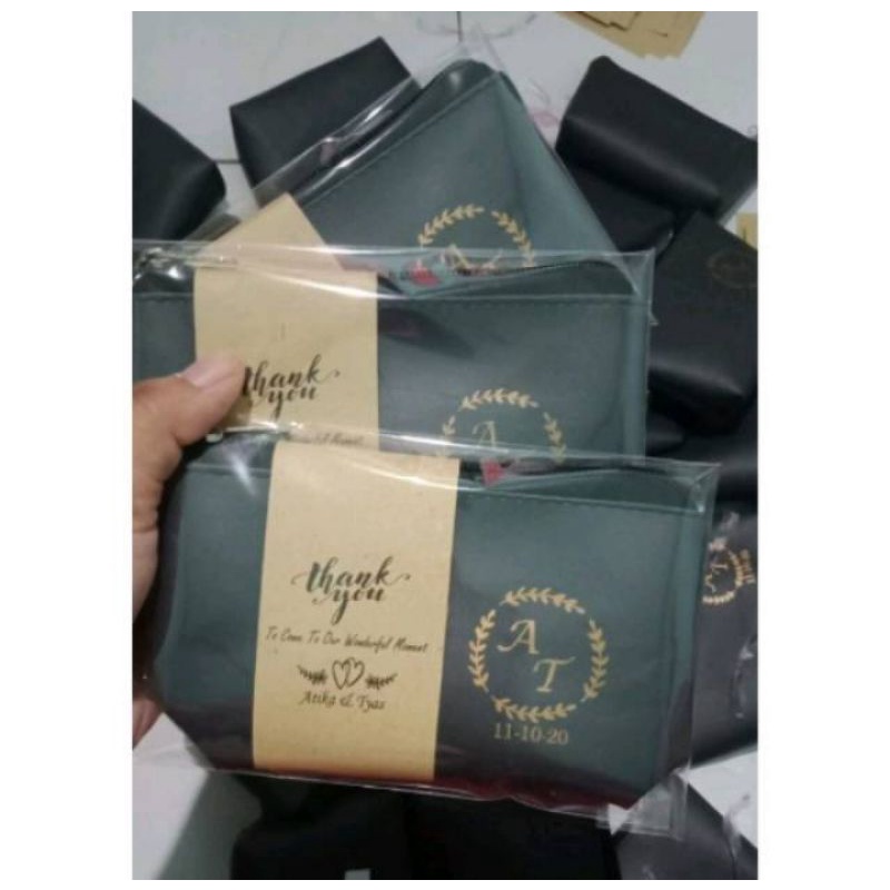 Jual pouch vinyl sablon 15x3x10 | Shopee Indonesia