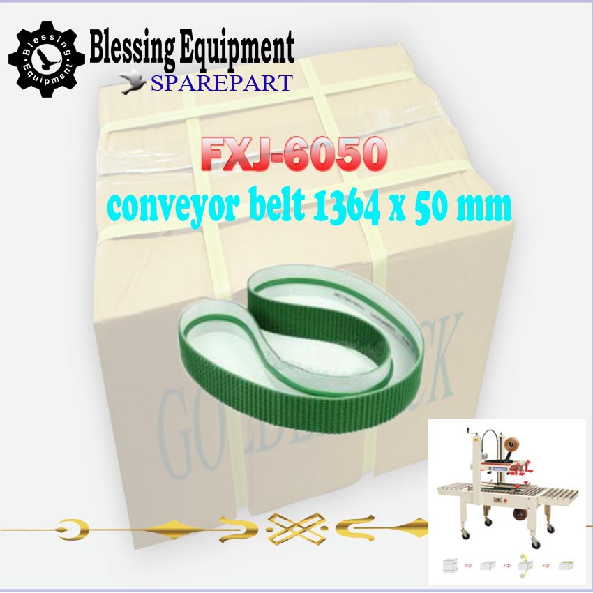 Jual FXJ-6050 Sparepart Conveyor Belt (1364 x 50 mm) Powerpack | Shopee ...