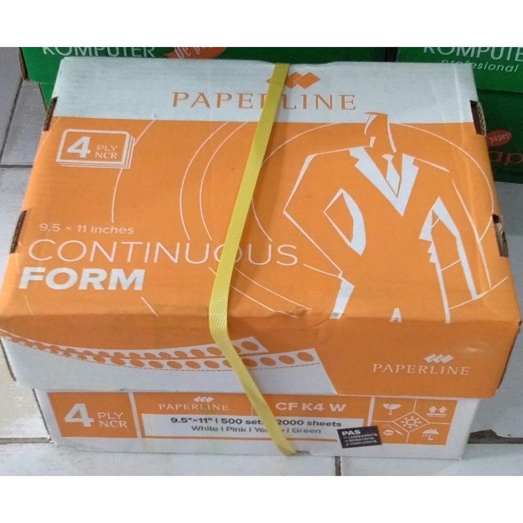 Jual Continous Form Paperline 4 Ply Full | Shopee Indonesia
