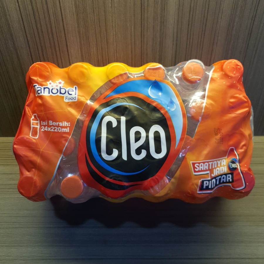 Jual Cleo Air Minum Botol Mini 24 Botol x 220 Ml Saatnya Jadi Pintar ...