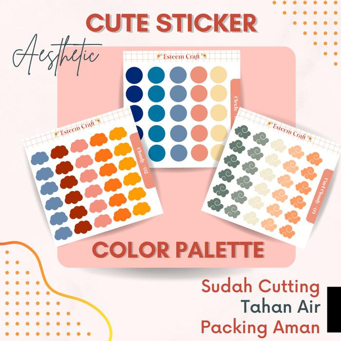 Jual Sticker Aesthetic Sticker Tumblr Sticker Deco Laptop Hp Color ...