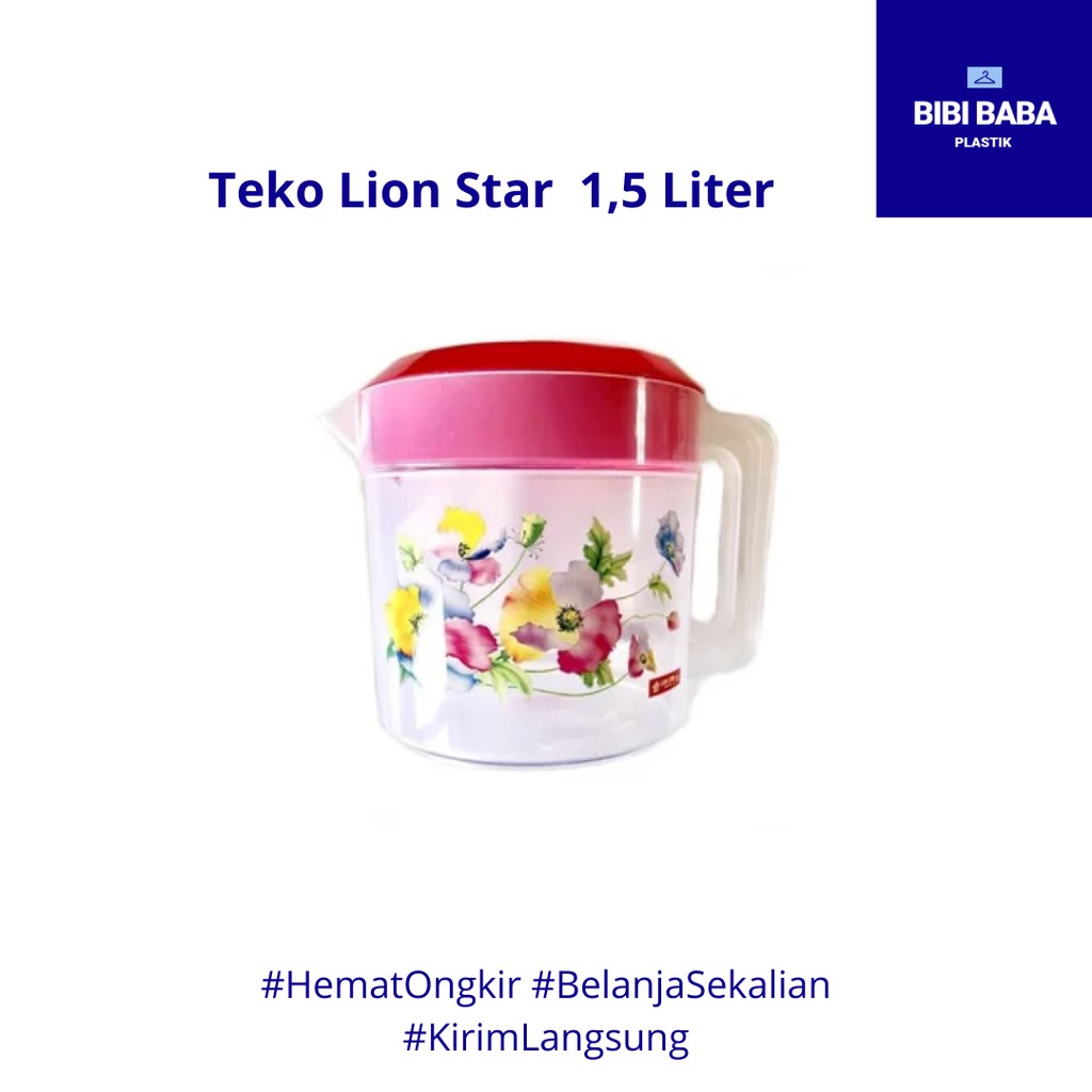 Jual Teko Air / Tempat Penyimpanan Lion Star 1,5 Liter | Shopee Indonesia