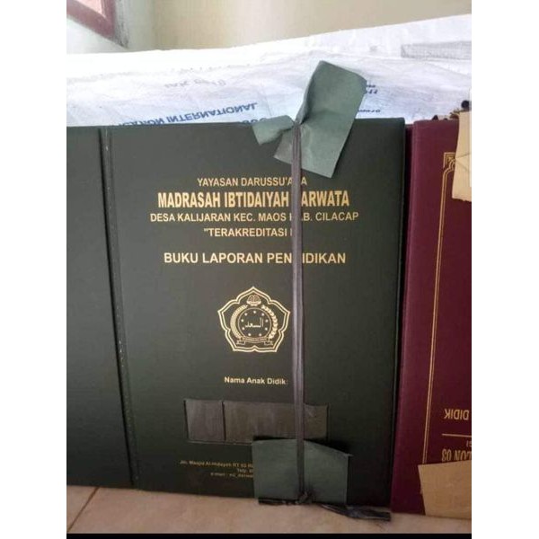 Jual Map Raport Custom Press -2 Lembar | Shopee Indonesia