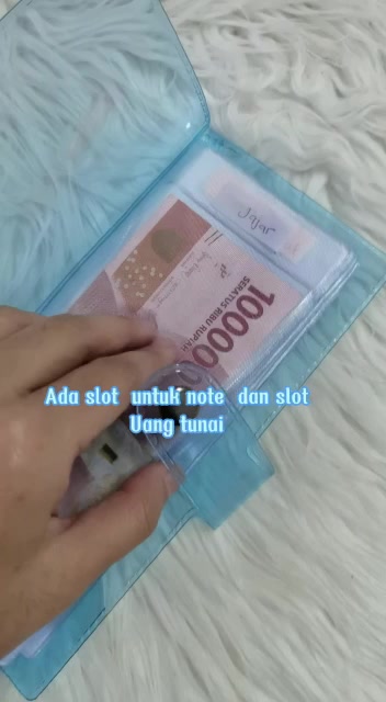 Jual A-ZAHRA 016 DOMPET DISIPLIN TRANSPARAN / DOMPET ORGANIZER KEUANGAN ...