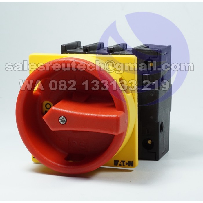 Jual Eaton P1-25/EA/SVB/N Moeller Main Switch 25A 3Pole + Netral ...