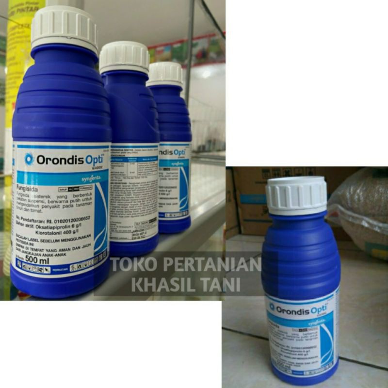 Jual Fungisida ORONDIS OPTI 6/400 SC Syngenta Isi Bersih 500 ml ...