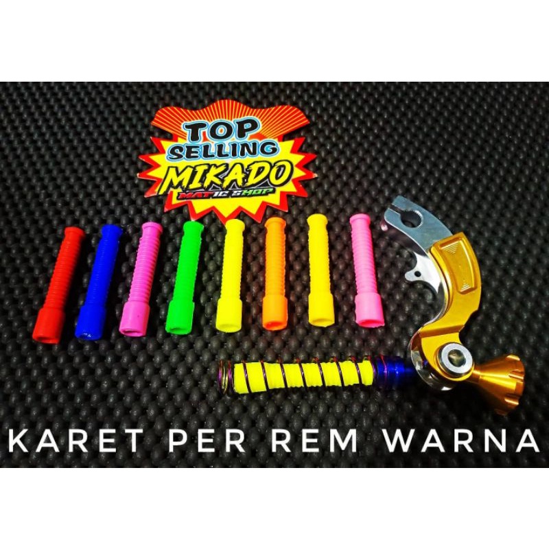 Jual KARET PER PAHA REM WARNA BELAKANG MATIC BEAT SCOOPY VARIO 125 150 ...