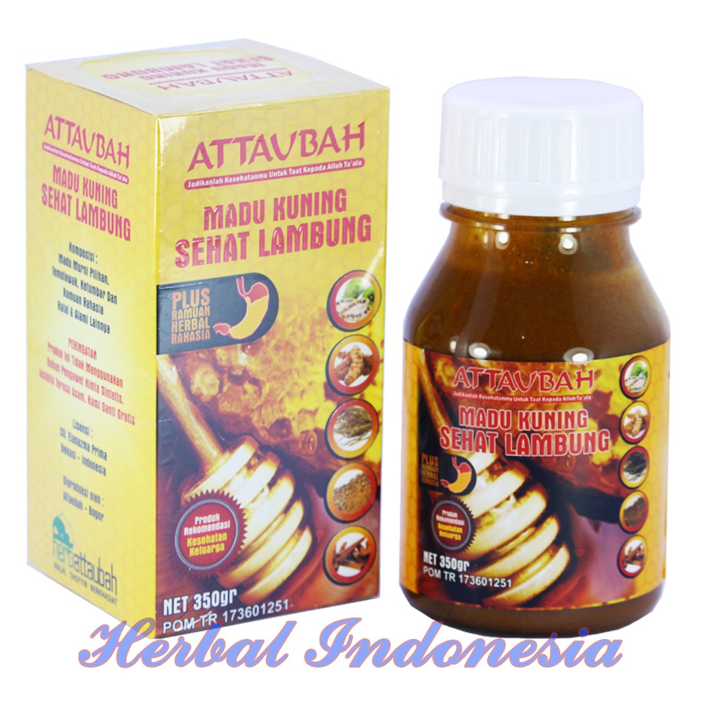 Jual Madu Sehat Lambung ATTAUBAH | Madu Kuning Maag ATTAUBAH | Shopee ...