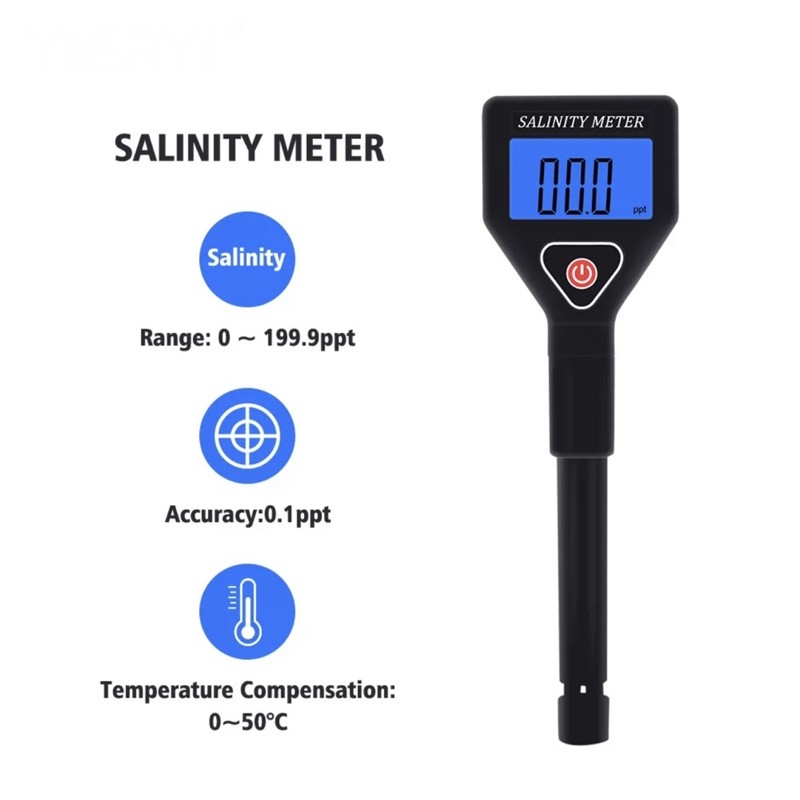 Jual Salinity Meter SA 98305 Salinometer Halometer Salt Gauge Salty ...