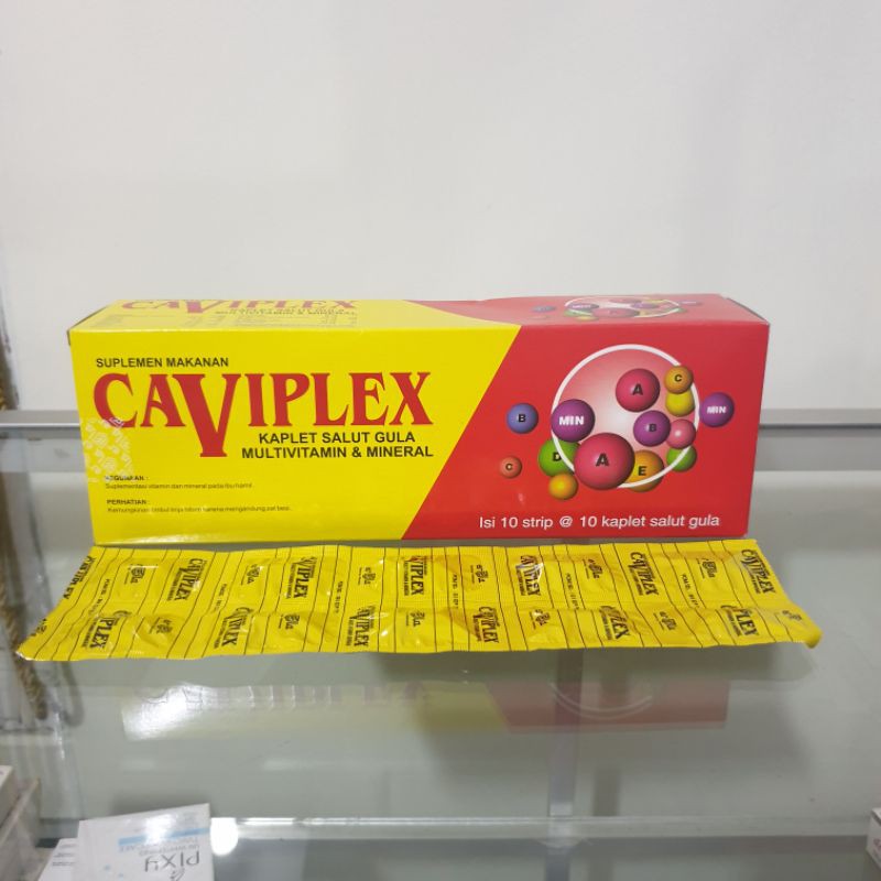 Jual Caviplex Multivitamin strip | Shopee Indonesia