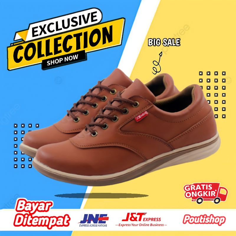 Jual Sepatu Pria Sneakers Original 100% Sepatu Cowok Dewasa Casual ...