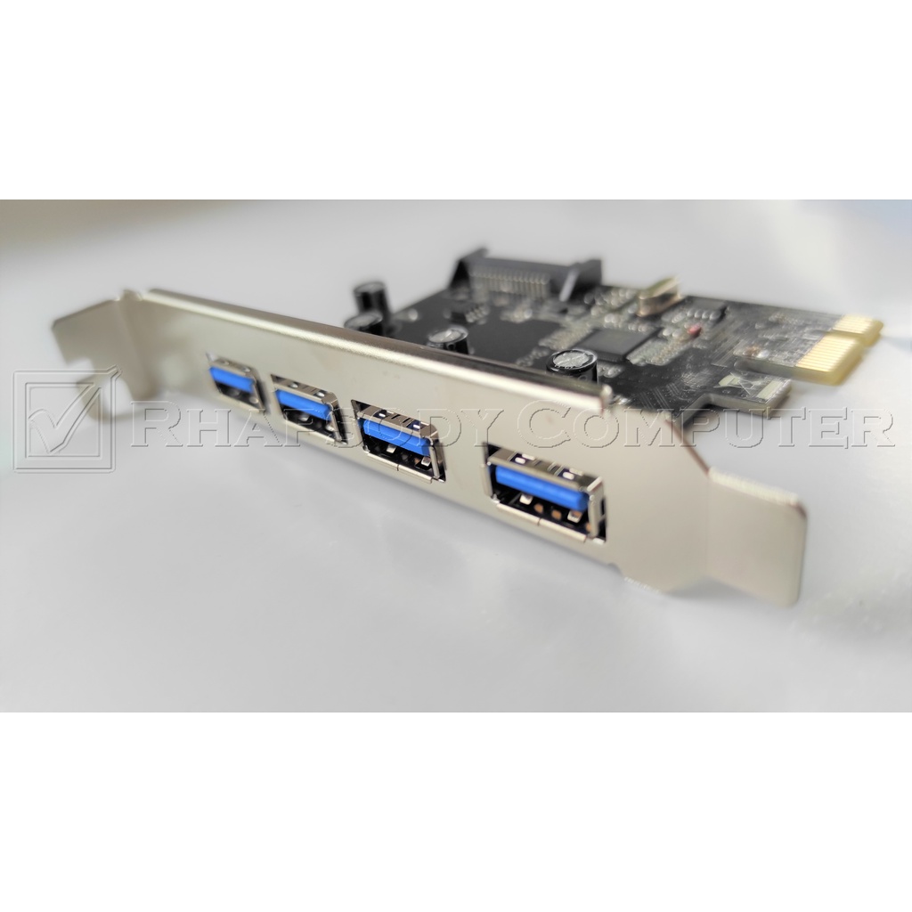 Jual PCI Express USB 3.0 4 Port Card | Shopee Indonesia