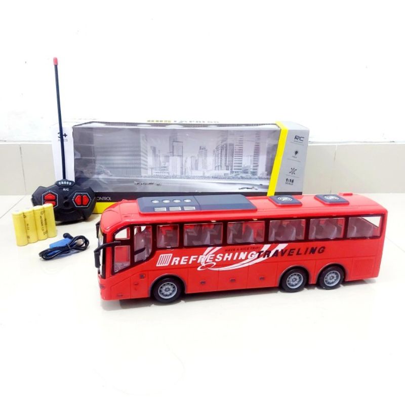 Jual Mainan Rc Bus Remote Control Mobil Bis Remot Kontrol Anak Laki Cowok 1 | Shopee Indonesia