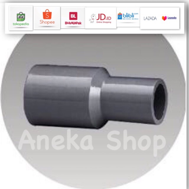 Jual reducing socket volk sok 3/4 x 1/2 rucika aw rucika sambungan pipa ...