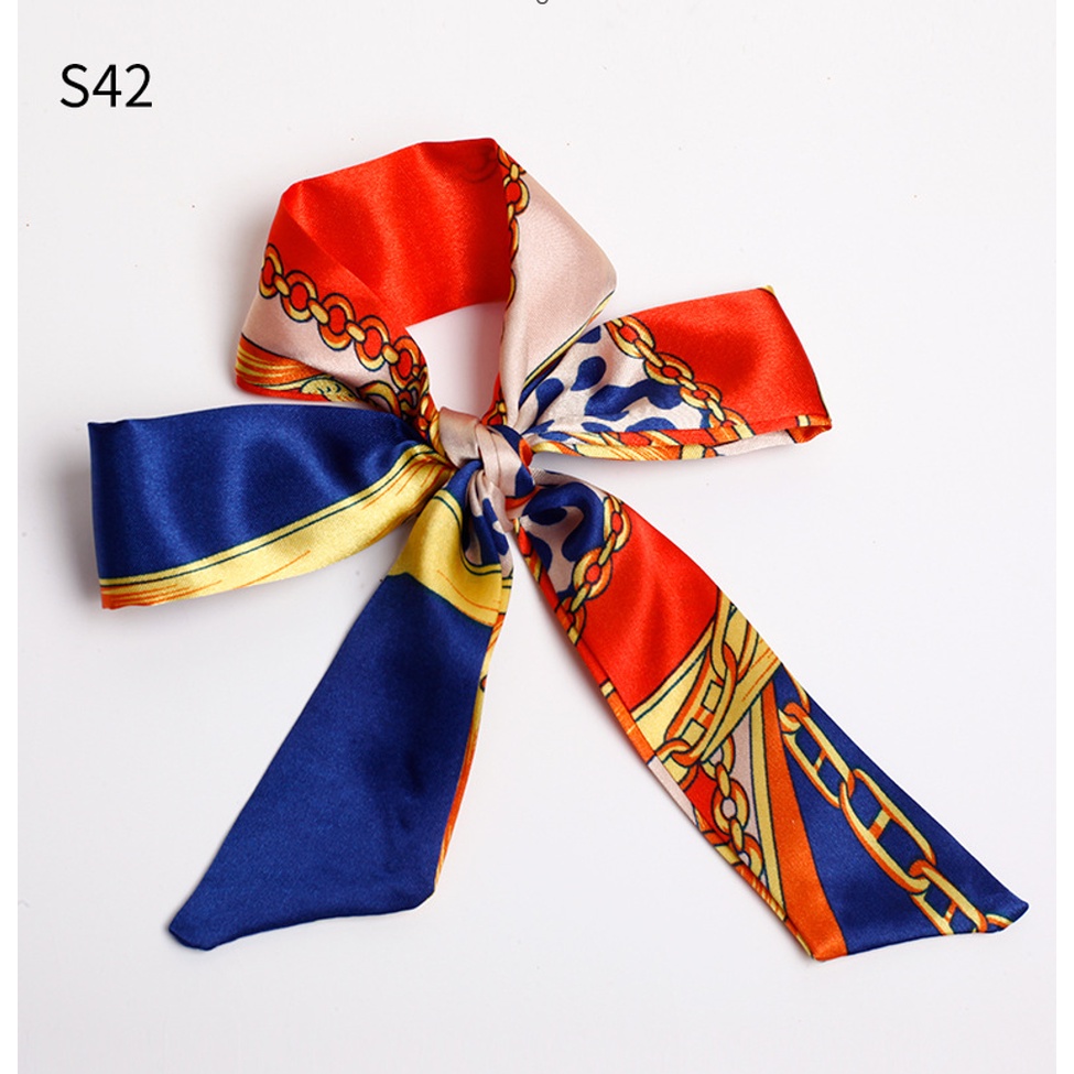 Jual Pita Tas Twilly Wanita Syal Impor untuk Hiasan Tas / Bandana Ikat ...