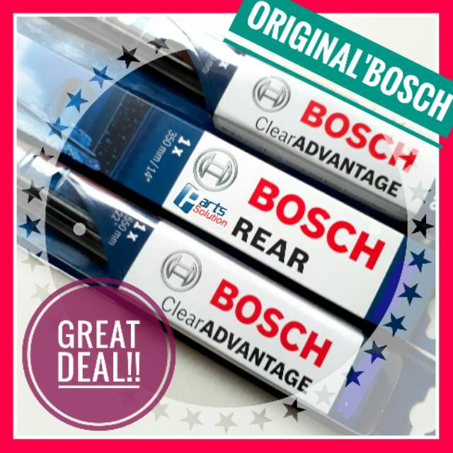 Jual Paket Wiper Frameless Depan Belakang Toyota Yaris Trd Sportivo