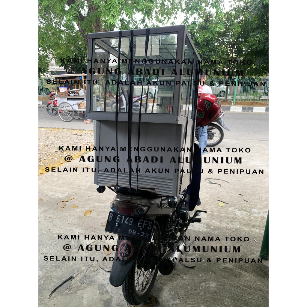 Jual Etalase Alumunium Counter Hp Voucher Perdana 50cm | Shopee Indonesia