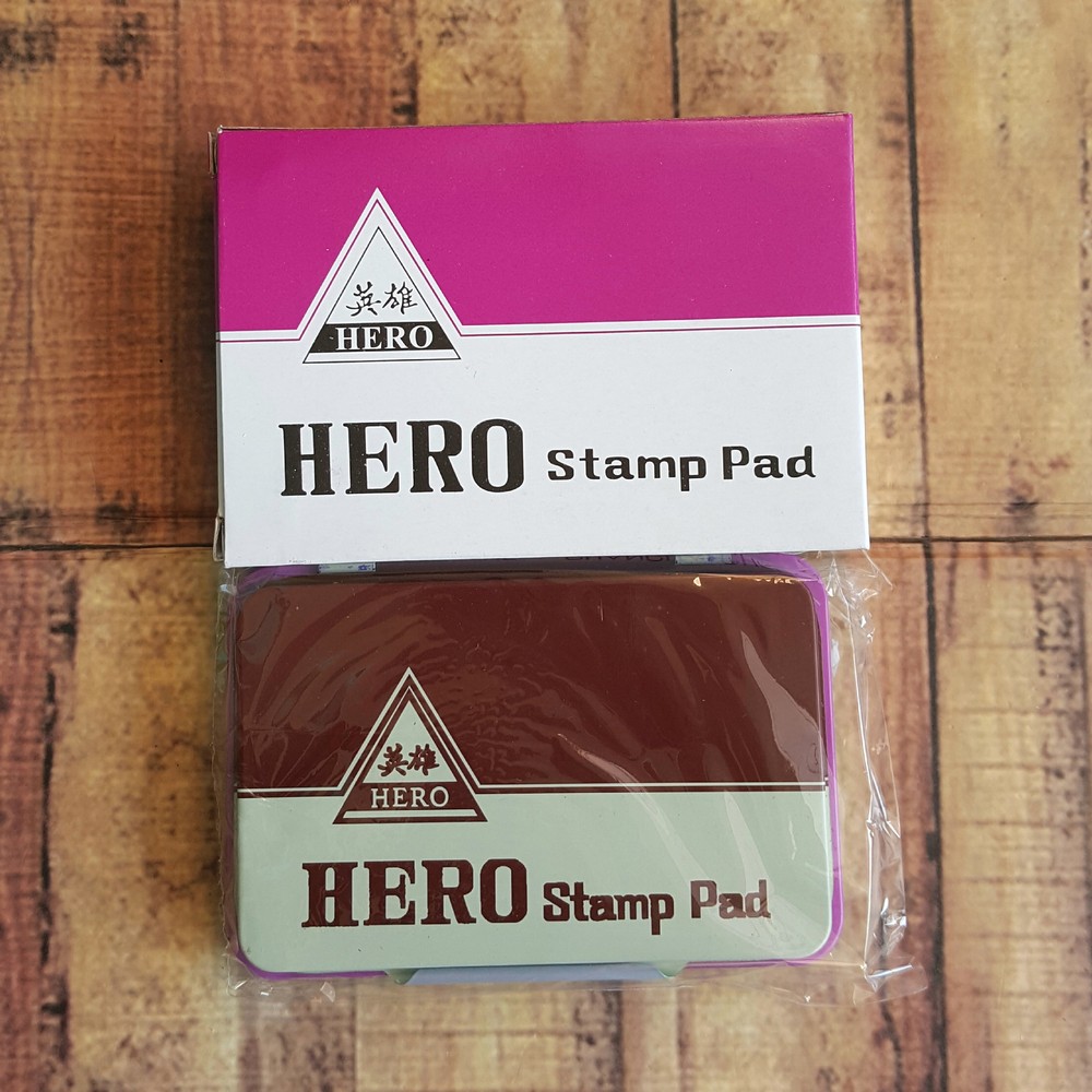 Jual Stampad Hero Kaleng Kecil - Tatakan Stempel Merk Hero - Bantalan Tinta Stempel | Shopee ...