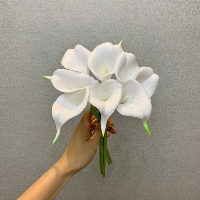 Jual BUNGA ARTIFICIAL CALLA LILY 1 IKAT ISI 8 IMPORT PREMIUM | Shopee ...
