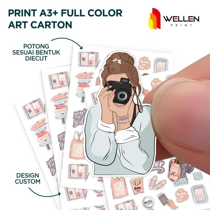 Jual Cetak Kertas AC 260 Gsm / Art Carton 260 Gr Ukuran A3 + Potong ...