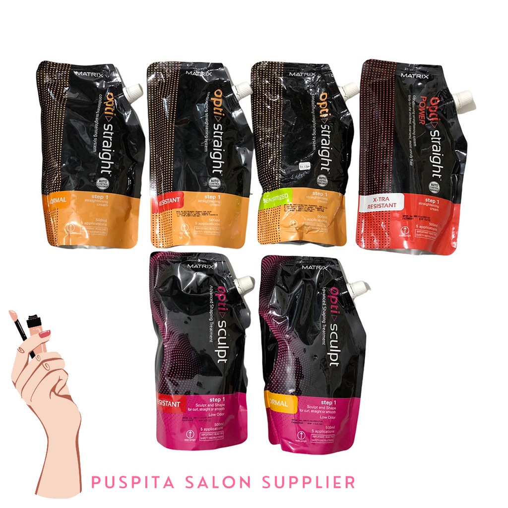 Jual MATRIX OPTI STRAIGHT / MATRIK OPTISTRAIGHT 500ML STEP 1 PELURUS ...