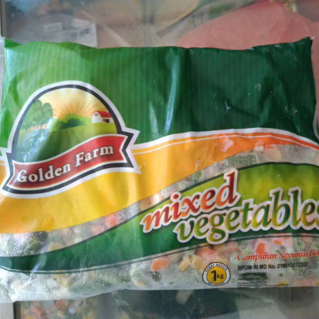 Jual GOLDEN FARM MIXED VEGETABLE 1KG | Shopee Indonesia